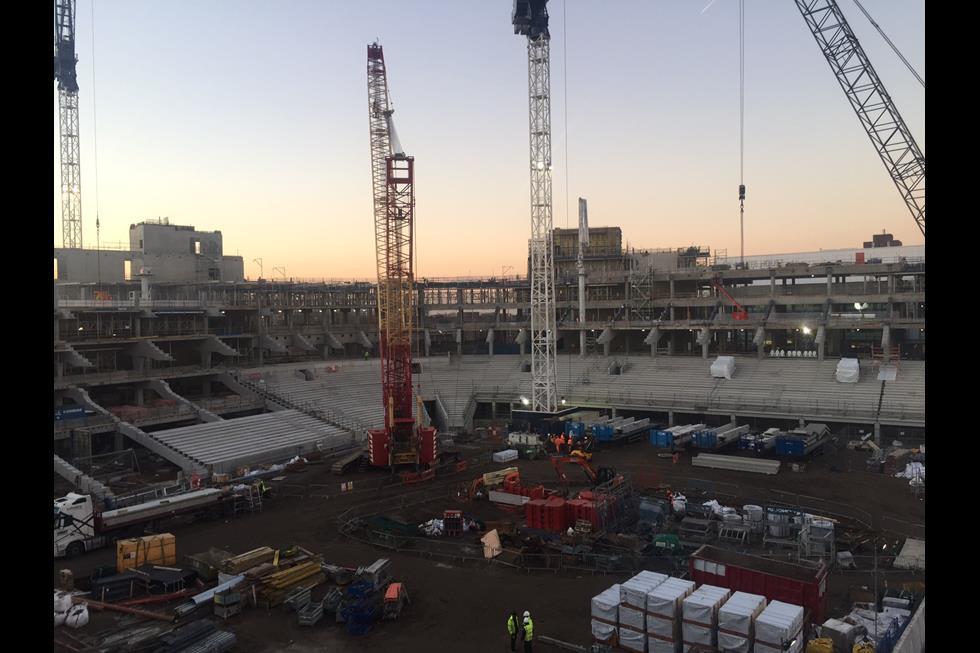 Tottenham heading for Wembley | News | Building
